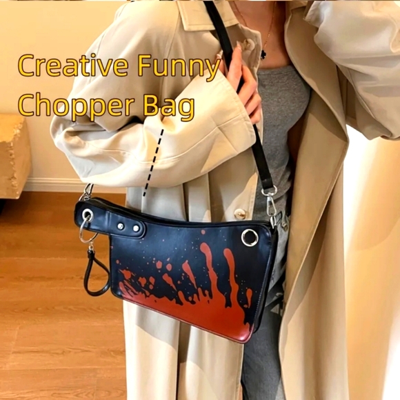 Bags | Halloween Bloody Knife Clutch Purse | Poshmark